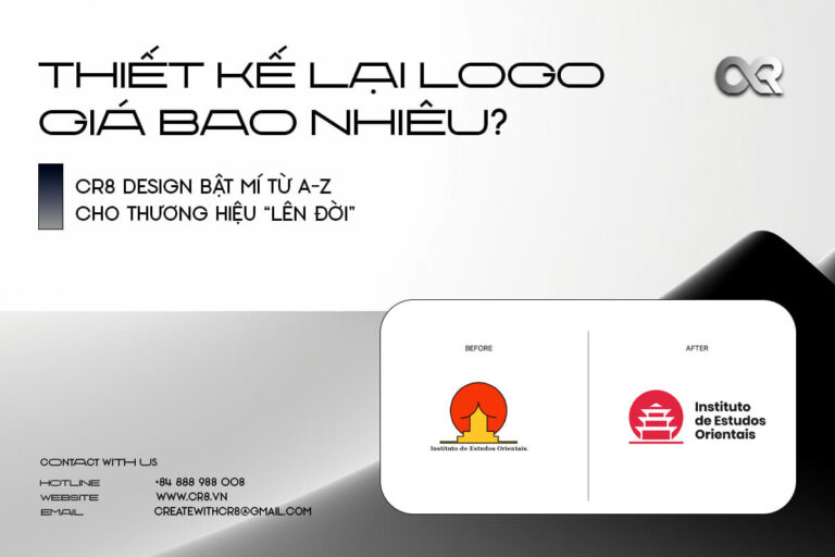 Thiết Kế Lại Logo Giá Bao Nhiêu? CR8 Design Bật Mí Từ A–Z Cho Thương ...