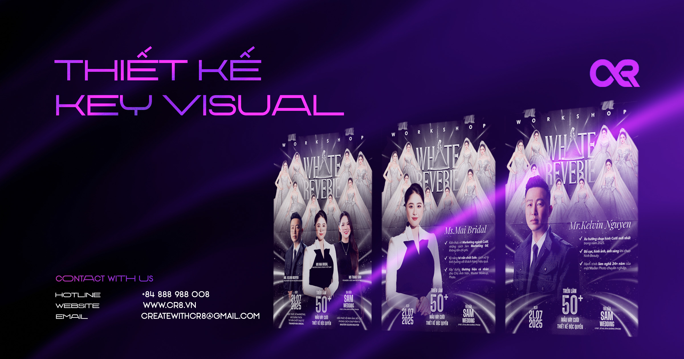 Thiết kế key visual | CR8 Design